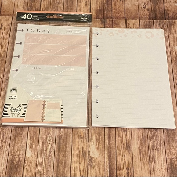 The Happy Planner | Office | The Happy Planner Mini Filler Paper | Poshmark